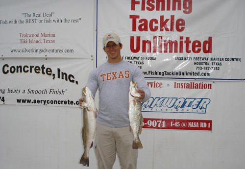 kemah game fishing texas trouts gulf coast fishing guide baytown red ...